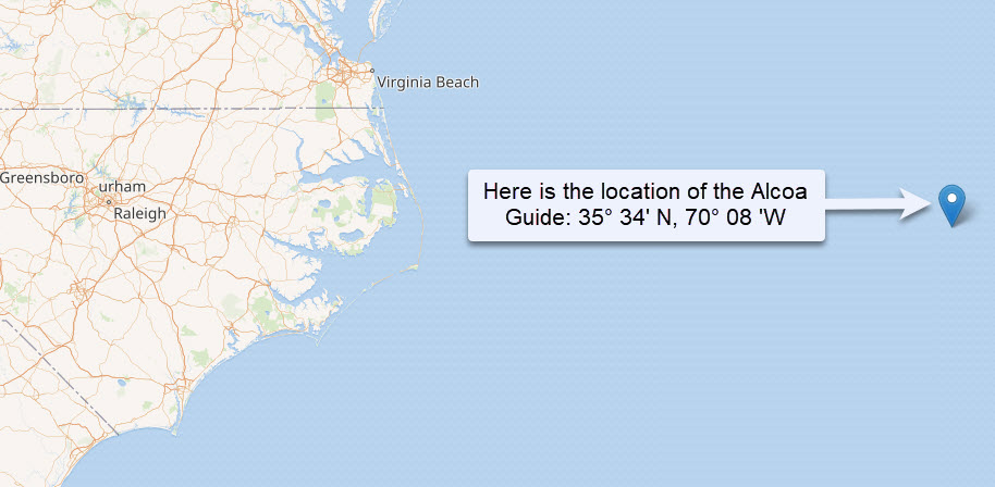 Alcoa Guide – Sunken Ships of the Outer Banks